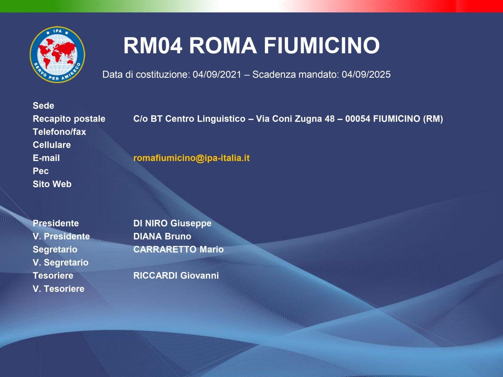 IPA Roma – VIII Delegazione Lazio